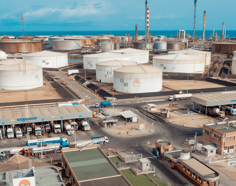 Services de stockage Pétrolier | GESTOCI Côte d'Ivoire